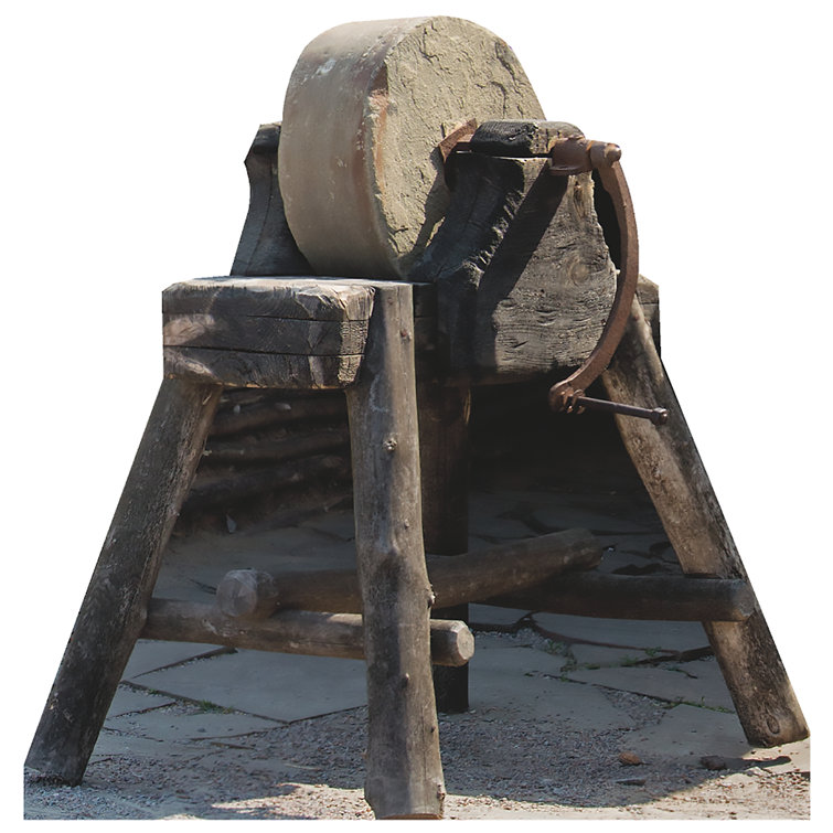 Wet Paint Printing Viking Blacksmith Grindstone Sword Sharpener Cutout Cardboard Standup | Wayfair